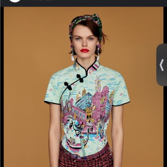 Zara | Tops | Beautiful Shirt So Nice | Poshmark